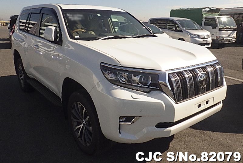 2019 Toyota Land Cruiser Prado Pearl White for sale | Stock No. 82079 ...
