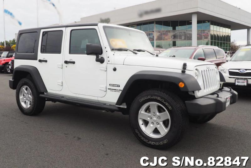 2016 Left Hand Jeep Wrangler White for sale | Stock No. 82847 | Left ...
