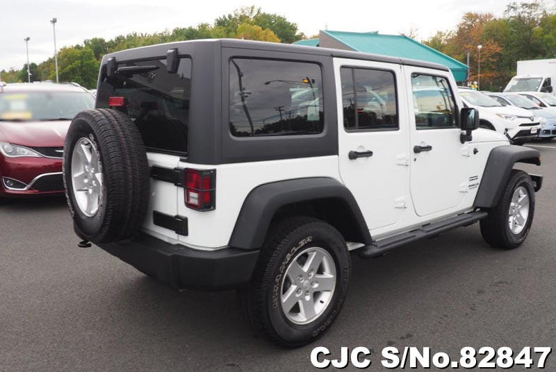 2016 Left Hand Jeep Wrangler White for sale | Stock No. 82847 | Left ...