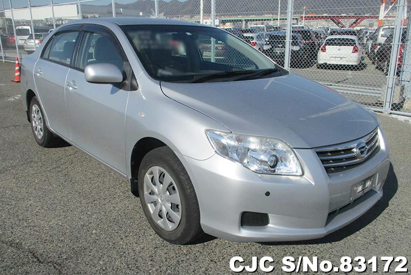 2012 Toyota Corolla Axio Silver for sale | Stock No. 83172 | Japanese ...