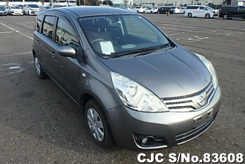 2010 Nissan Note Gray for sale | Stock No. 83608 | Japanese Used Cars ...