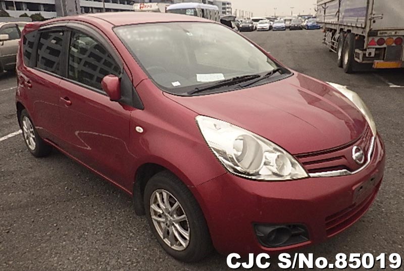 2011 Nissan Note Red for sale | Stock No. 85019 | Japanese Used Cars ...