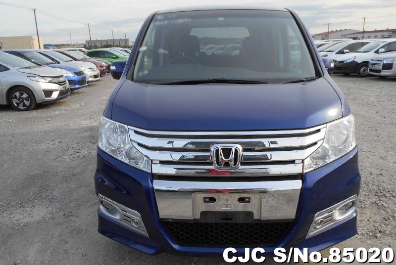 2011 Honda Step Wagon Blue for sale | Stock No. 85020 | Japanese Used ...