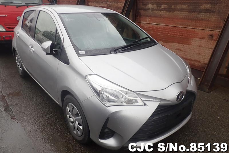2017 Toyota Vitz Silver for sale | Stock No. 85139 | Japanese Used Cars ...