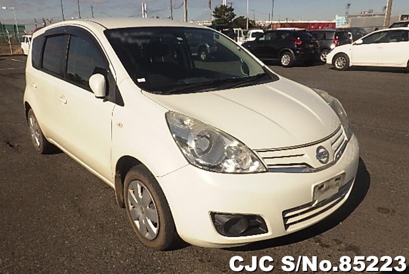 2011 Nissan Note White for sale | Stock No. 85223 | Japanese Used Cars ...