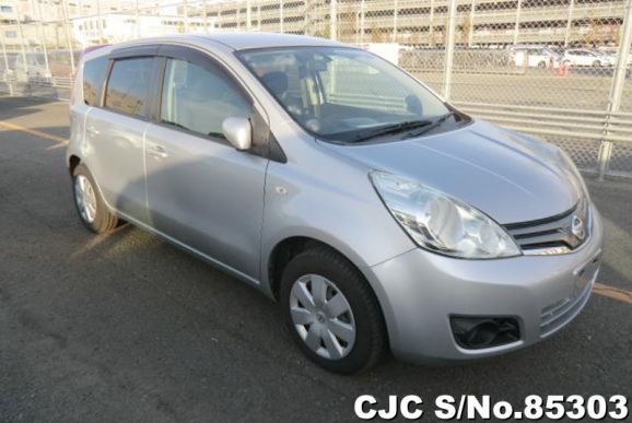2011 Nissan Note Silver for sale | Stock No. 85303 | Japanese Used Cars ...