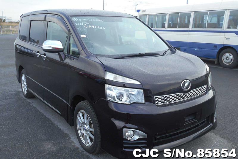 2012 Toyota Voxy Purple for sale | Stock No. 85854 | Japanese Used Cars ...