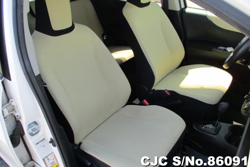 2012 Left Hand Toyota Vitz White for sale | Stock No. 86091 | Left Hand ...