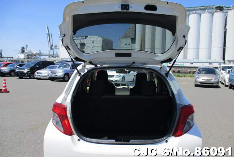 2012 Left Hand Toyota Vitz White for sale | Stock No. 86091 | Left Hand ...