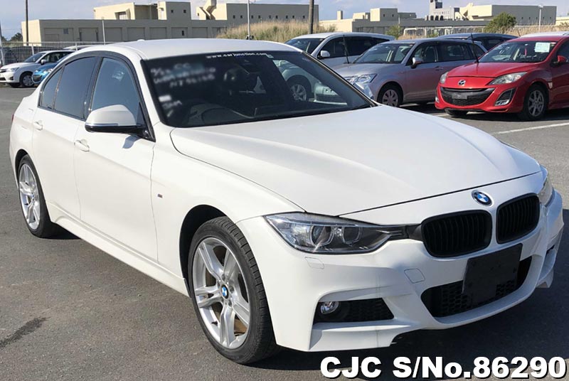 2015 BMW 3 Series White for sale | Stock No. 86290 | Japanese Used Cars ...