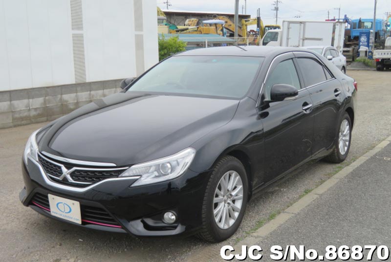 2015 Toyota Mark X Black for sale | Stock No. 86870 | Japanese Used ...