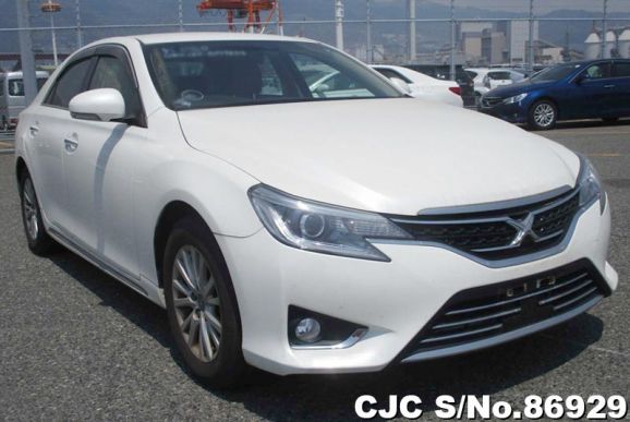 2013 Toyota Mark X White for sale | Stock No. 86929 | Japanese Used ...