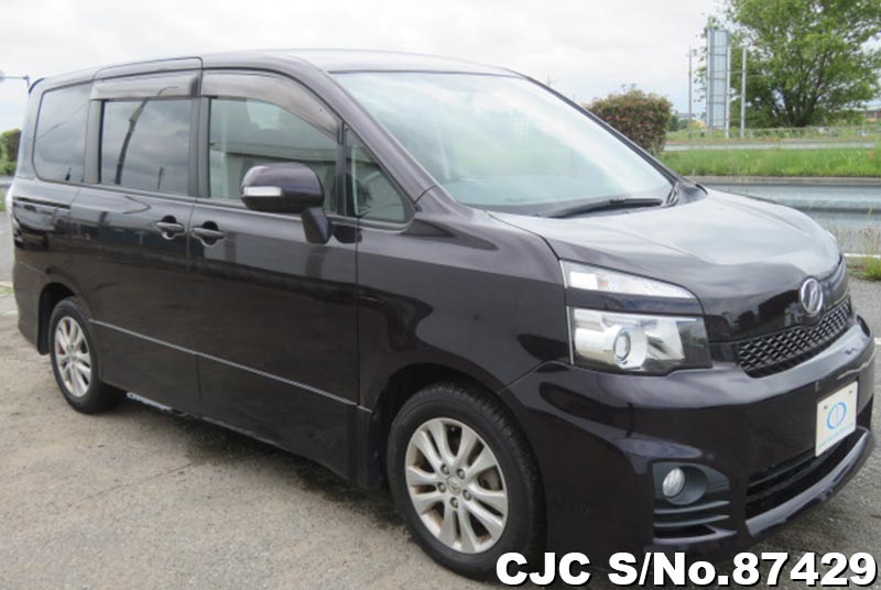 2011 Toyota Voxy Purple for sale | Stock No. 87429 | Japanese Used Cars ...