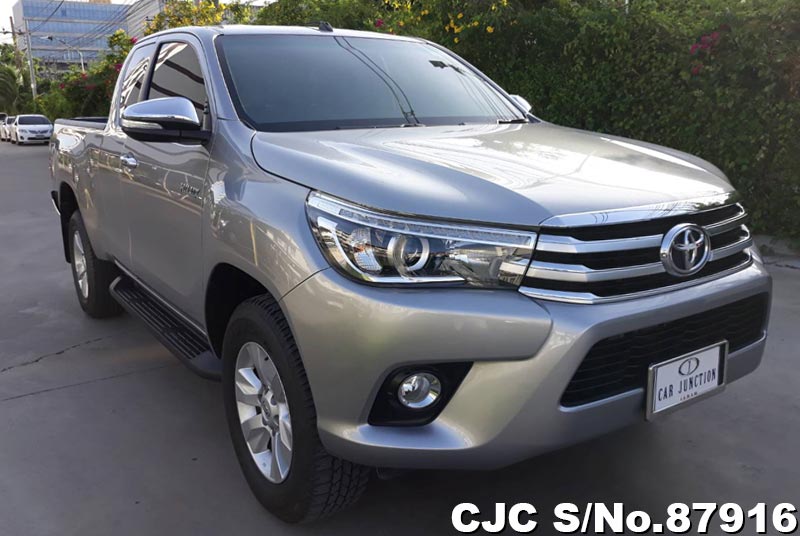 2016 Toyota Hilux Silver for sale | Stock No. 87916 | Japanese Used ...