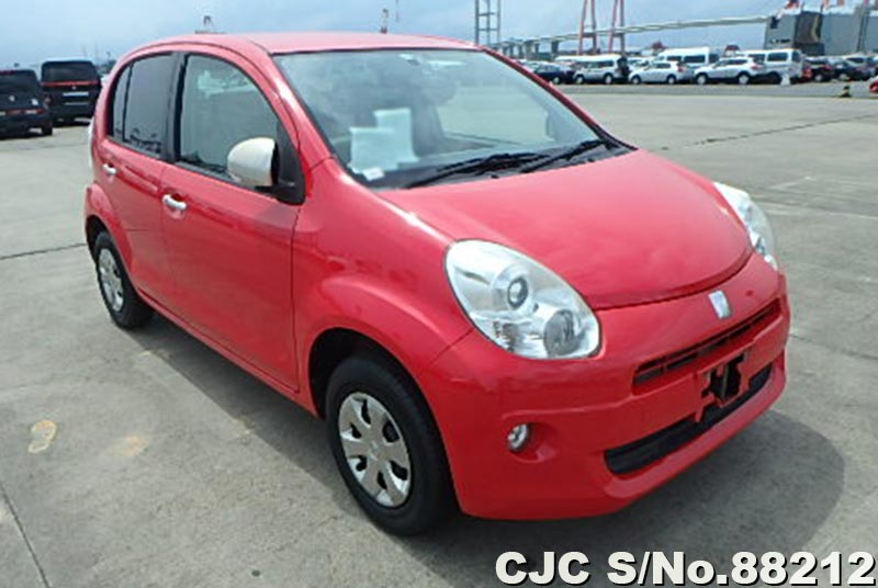 2011 Toyota Passo Red for sale | Stock No. 88212 | Japanese Used Cars ...