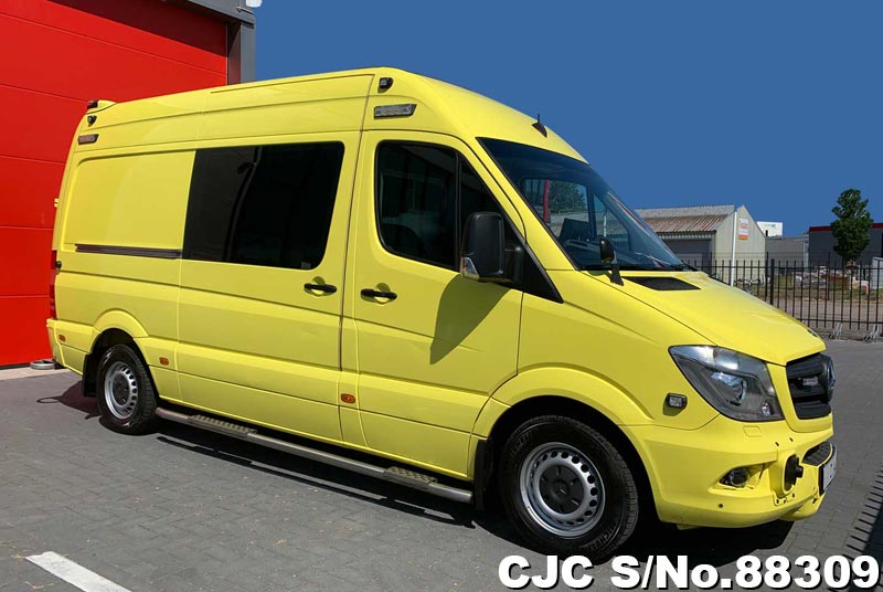 2015 Left Hand Mercedes Benz Sprinter Yellow for sale | Stock No. 88309 ...