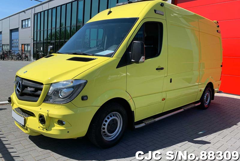 2015 Left Hand Mercedes Benz Sprinter Yellow for sale | Stock No. 88309 ...