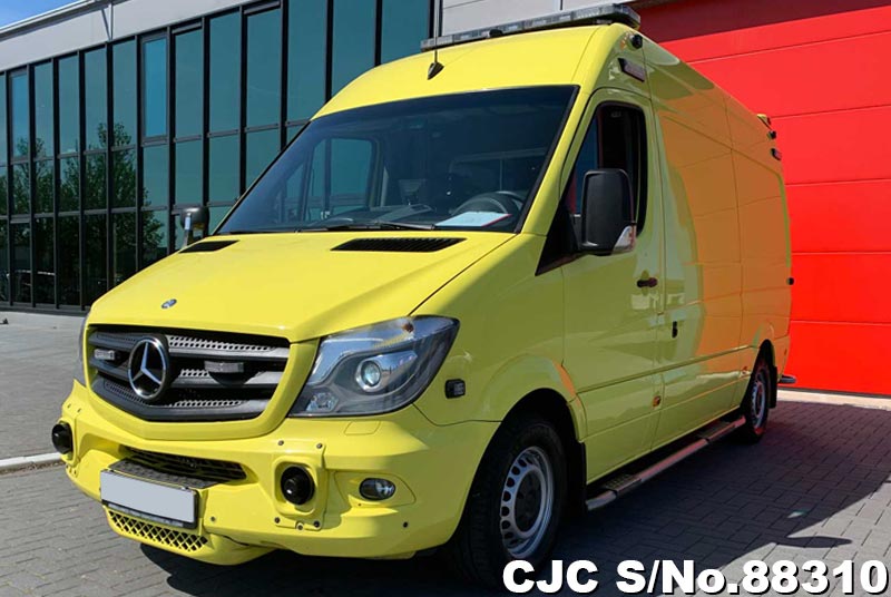 2014 Left Hand Mercedes Benz Sprinter Yellow for sale | Stock No. 88310 ...