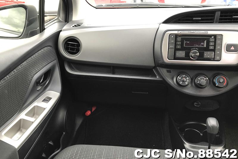 2015 Toyota Vitz Silver for sale | Stock No. 88542 | Japanese Used Cars ...