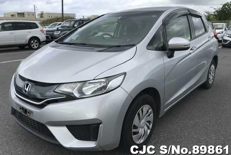 2015 Honda Fit Silver for sale | Stock No. 89861 | Japanese Used Cars ...