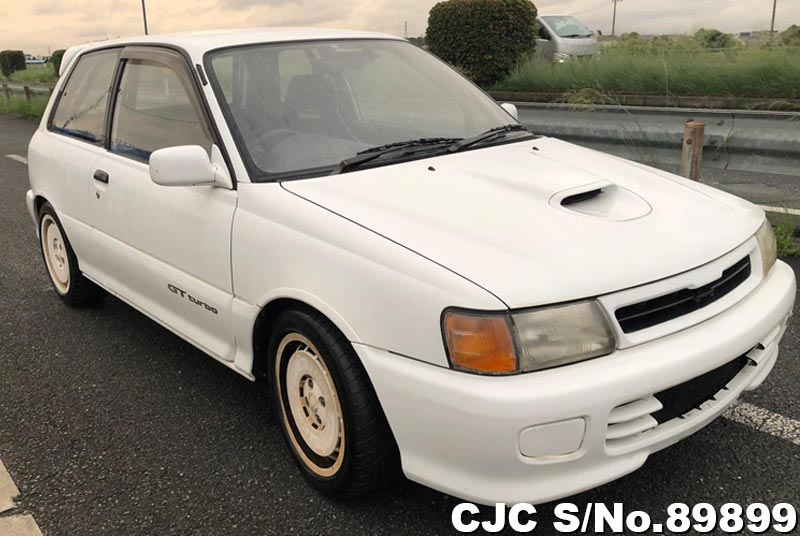 1993 Toyota Starlet White for sale | Stock No. 89899 | Japanese Used ...