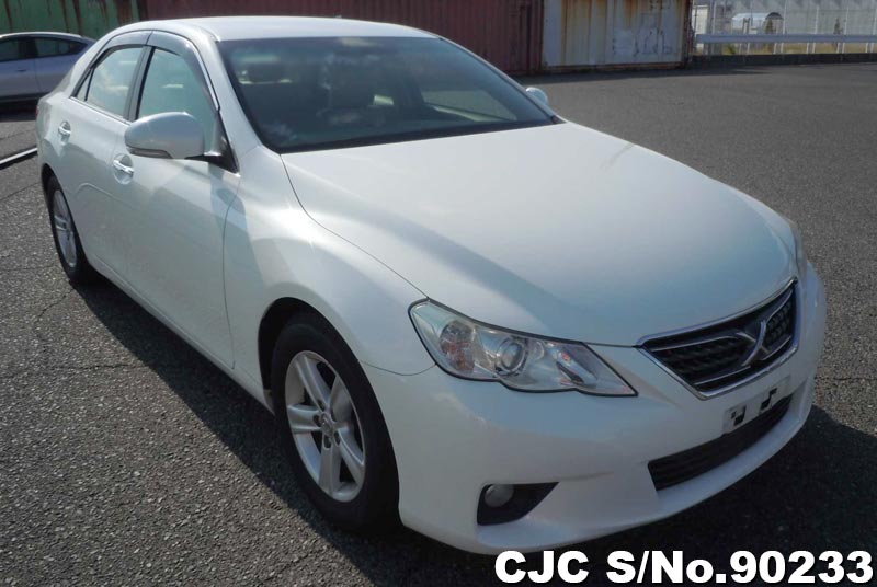 2011 Toyota Mark X White for sale | Stock No. 90233 | Japanese Used ...