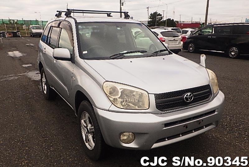 2004 Toyota Rav4 Silver for sale | Stock No. 90345 | Japanese Used Cars ...