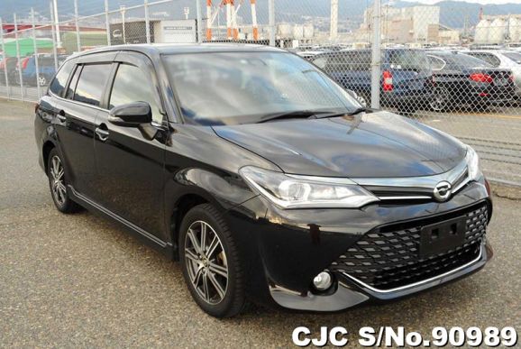 2016 Toyota Corolla Fielder Black for sale | Stock No. 90989 | Japanese ...