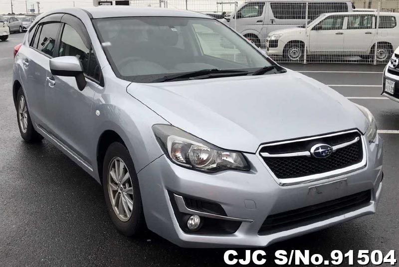2015 Subaru Impreza Silver for sale | Stock No. 91504 | Japanese Used ...