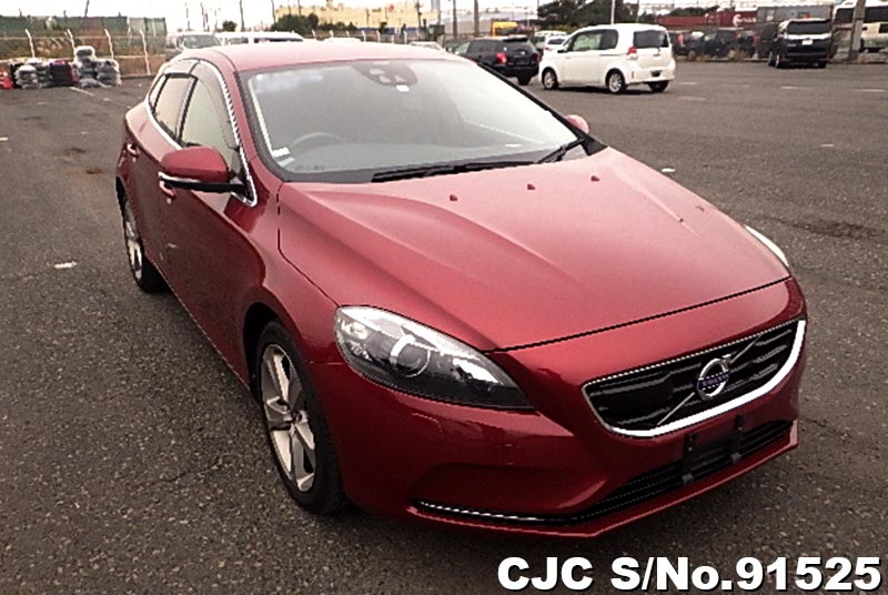 2013 Volvo V40 Red for sale | Stock No. 91525 | Japanese Used Cars Exporter