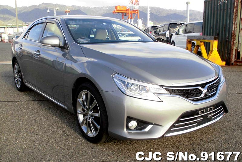 2014 Toyota Mark X Gray for sale | Stock No. 91677 | Japanese Used Cars ...