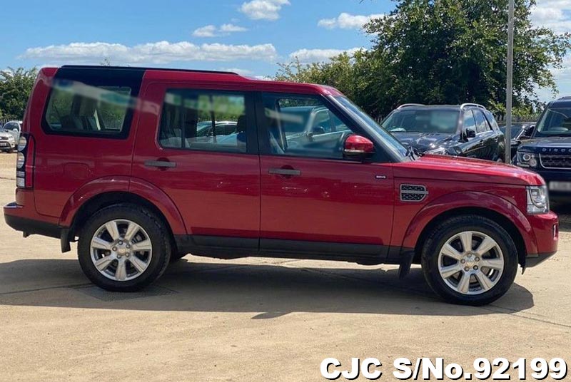 2014 Land Rover Discovery Red for sale | Stock No. 92199 | Japanese ...