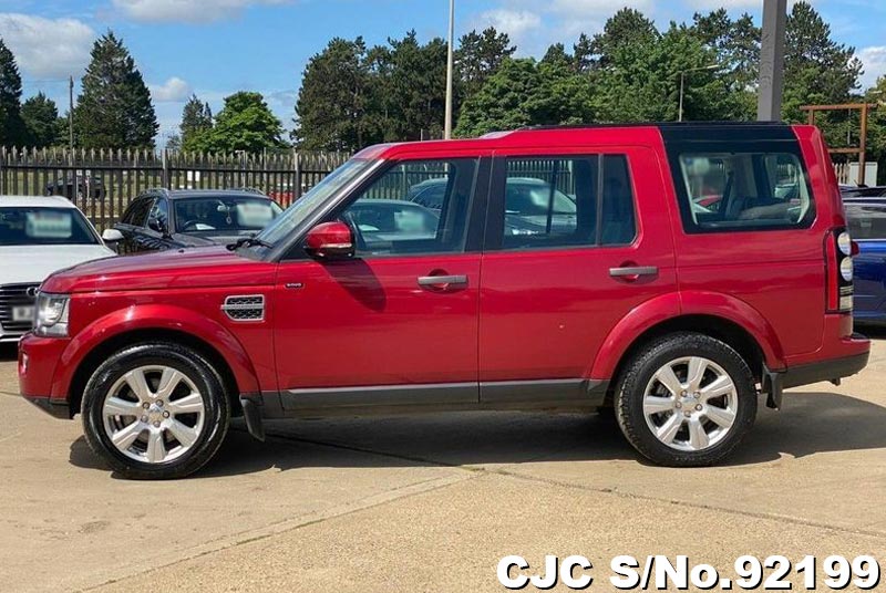 2014 Land Rover Discovery Red for sale | Stock No. 92199 | Japanese ...