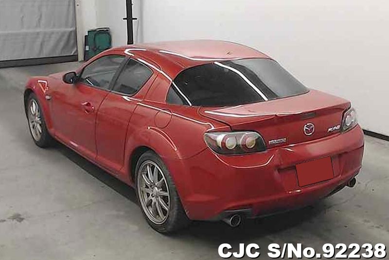 2009 Mazda RX-8 Red for sale | Stock No. 92238 | Japanese Used Cars ...