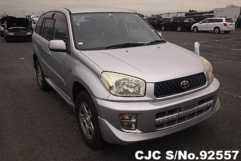 2003 Toyota Rav4 Silver for sale | Stock No. 92557 | Japanese Used Cars ...