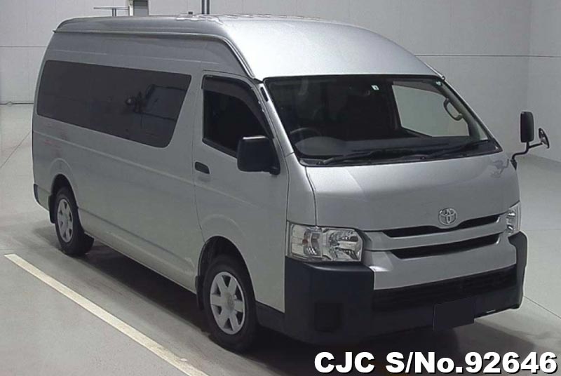 2017 Toyota Hiace Silver for sale | Stock No. 92646 | Japanese Used ...