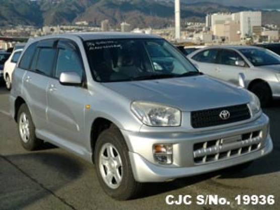 2003 Toyota Rav4 Silver for sale | Stock No. 19936 | Japanese Used Cars ...