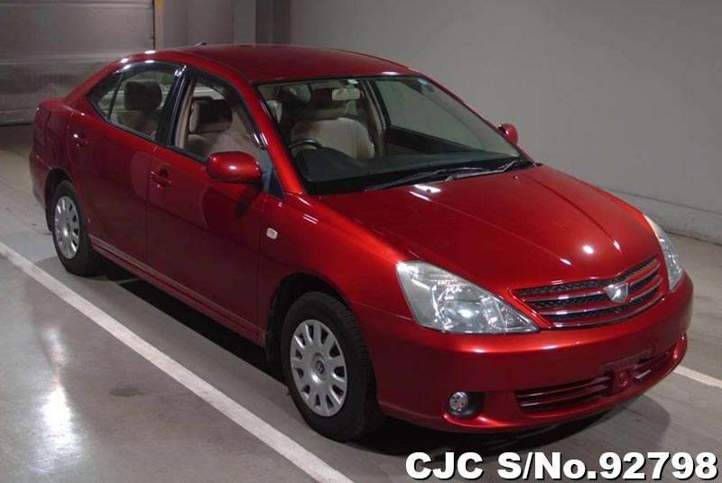 2003 Toyota Allion Red for sale | Stock No. 92798 | Japanese Used Cars ...
