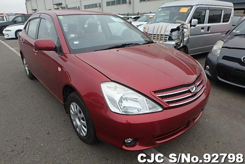 2003 Toyota Allion Red for sale | Stock No. 92798 | Japanese Used Cars ...