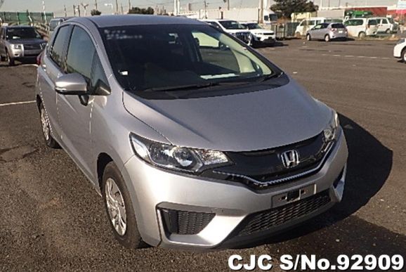 2015 Honda Fit Silver for sale | Stock No. 92909 | Japanese Used Cars ...