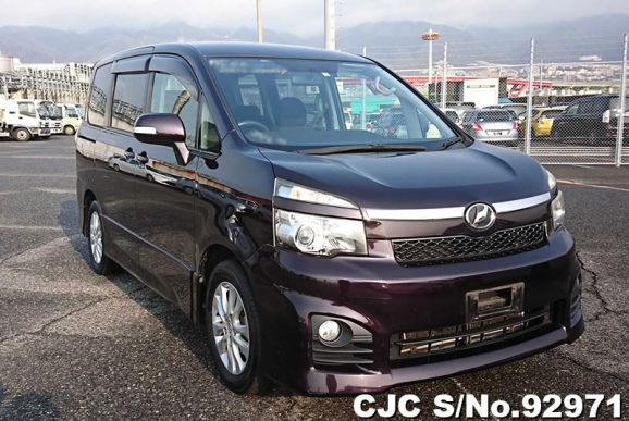 2012 Toyota Voxy Purple for sale | Stock No. 92971 | Japanese Used Cars ...