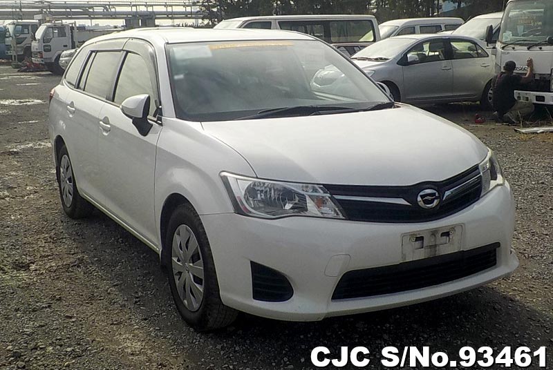 2012 Toyota Corolla Fielder White for sale | Stock No. 93461 | Japanese ...