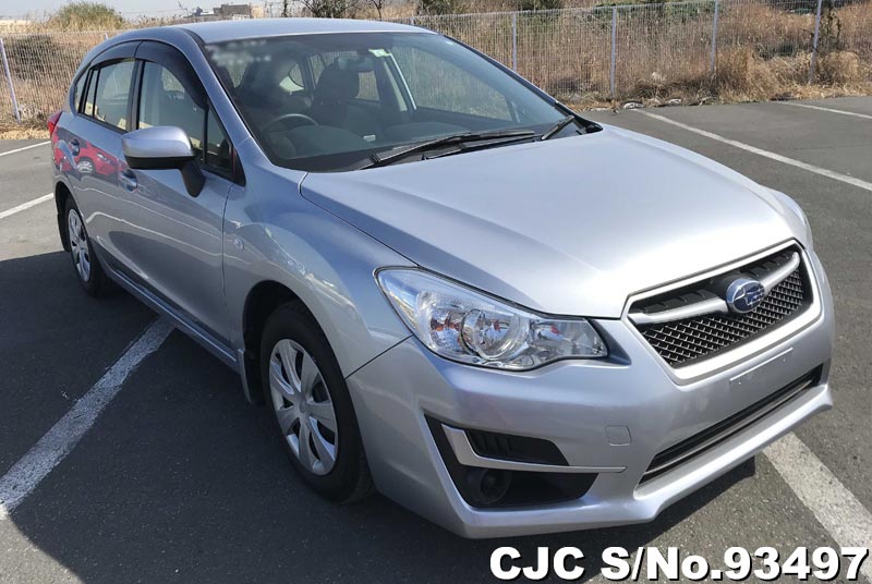 2016 Subaru Impreza Silver for sale | Stock No. 93497 | Japanese Used ...