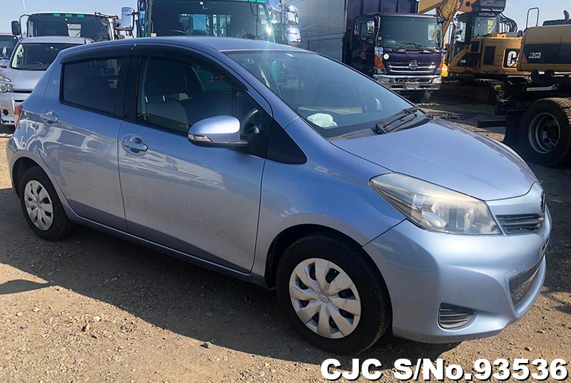 2011 Toyota Vitz Light Blue for sale | Stock No. 93536 | Japanese Used ...