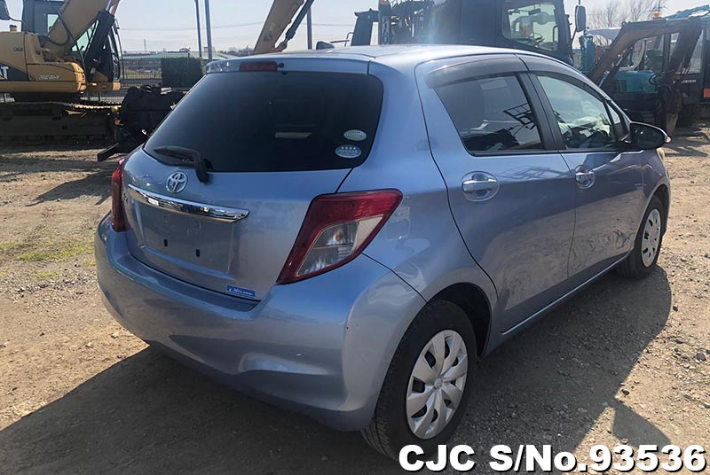 2011 Toyota Vitz Light Blue for sale | Stock No. 93536 | Japanese Used ...