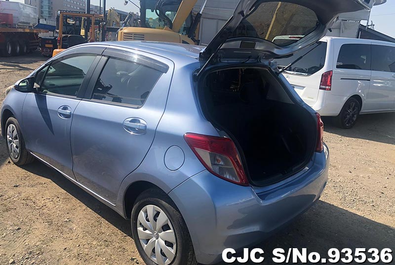2011 Toyota Vitz Light Blue for sale | Stock No. 93536 | Japanese Used ...