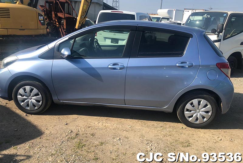 2011 Toyota Vitz Light Blue for sale | Stock No. 93536 | Japanese Used ...