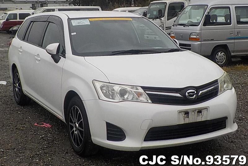2012 Toyota Corolla Fielder White for sale | Stock No. 93579 | Japanese ...