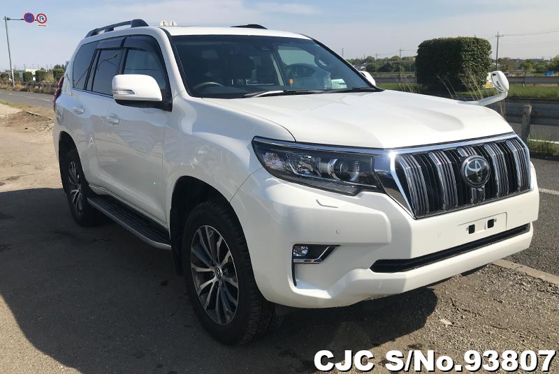 2020 Toyota Land Cruiser Prado White for sale | Stock No. 93807 ...