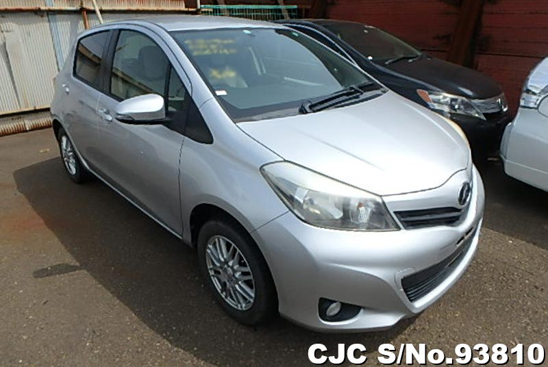 2012 Toyota Vitz Silver for sale | Stock No. 93810 | Japanese Used Cars ...